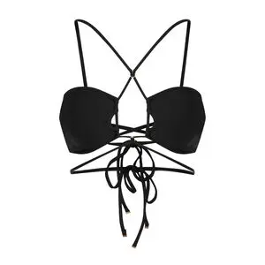 PROMEES Enza Bikini Top - Black