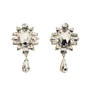 ADDICTED2 Neutrals Earrings Dei Dei With Crystals Swarovski - Gold