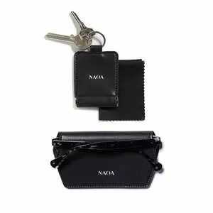 NAOA Glasses Care Set - Black