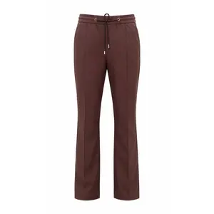 DAVID WEJ Ashford Relaxed Loose Fit Drawstring Trouser - Brown