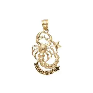 Öugie The Scorpio Pendant - Gold