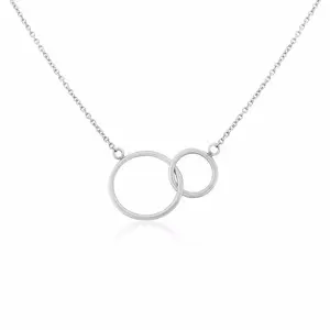 AUREE JEWELLERY Kelso Rings Necklace - Silver