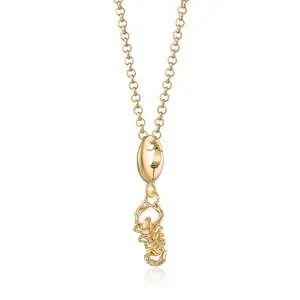 LILY CHARMED Plated Scorpion Charm Necklace