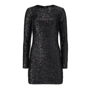 LITA COUTURE Sequin Mini Dress - Black