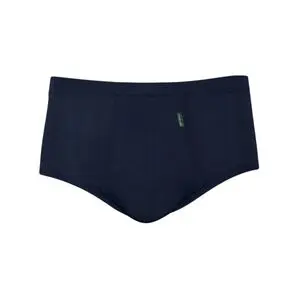 ZD ZERO DEFECTS Senior Fly Front Briefs – Premium Egyptian Cotton Comfort Color Navy - Blue