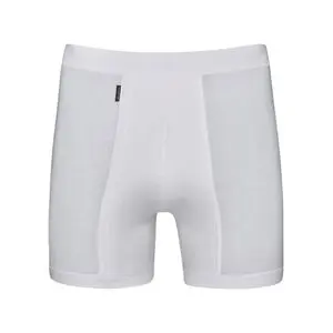 ZD ZERO DEFECTS Helios Fly Front Boxer Egyptian Cotton Superior Quality Premium Comfort Color - White
