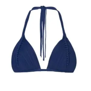 PQ SWIM Navy Isla Triangle Top - Blue