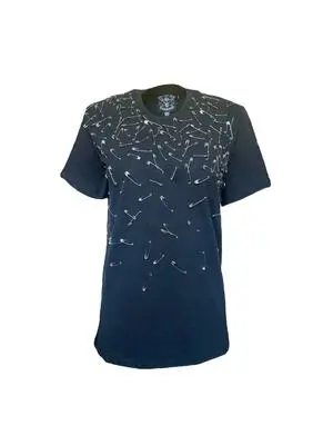 ANY OLD IRON Safety Pin Embellished T-shirt