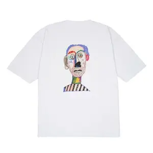 MYSIMPLICATED Oversized T-shirt With Clown Design - White