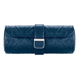 Wolf Liberty Triple Watch Roll Navy - Blue