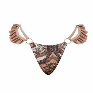 IVY SWIMWEAR Bruna Bikini Bottoms - Brown