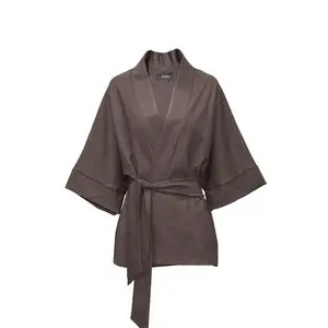 NOLA Kimono Jacket Taupe - Brown