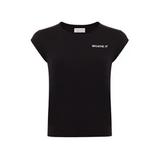 MISHA VAIDYA Worth It Tee - Black