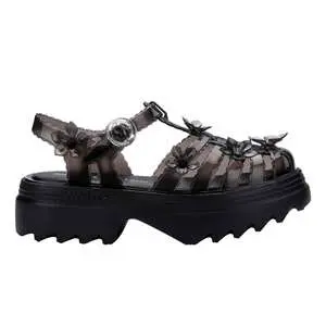 Melissa Possession Platform Sakura X Susan Fang Clear - Black