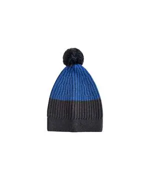 MABLI Blue / Black Gwyllion Beanie Umber / Denim - Blue/black