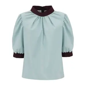 Julia Allert Graphic Blouses