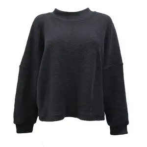 JOELEEN TORVICK Large Terry Loop Architectural Pullover