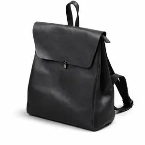 TOURI Leather Minimalist Backpack