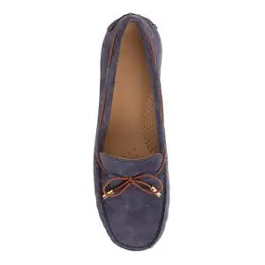 FRANCHETTI BOND Elodie Rich Navy Suede