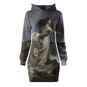 ALOHA FROM DEER Windswept Oracle Oversize Hoodie Dress