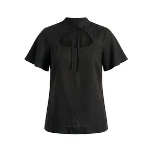 LILY AND LIONEL Camille Flutter Sleeve Top