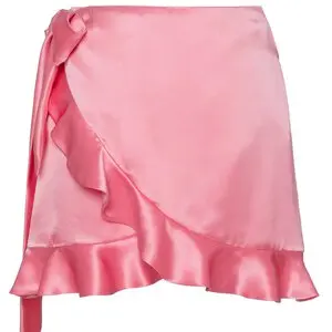 ANSE VICTORIN Lisa Silk Skirt - Pink