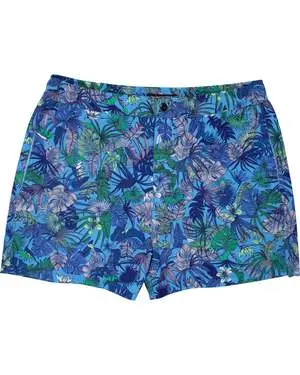 LORDS OF HARLECH Quack Jungle Garden Swim Shorts - Blue
