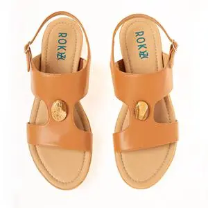 ROKHZ Toffee With Picture Jasper - Brown