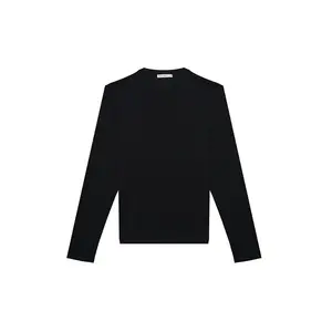 THE KOOZY Nate Long Sleeve In Cotton Pg - Black