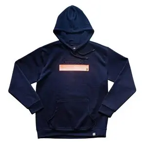 EIGHT X Attitude Hoodie Navy - Blue