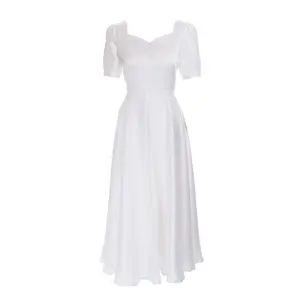 SOFIA TSERETELI Royal Lustre Gown - White