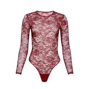DARILY UNDERWEAR Bodysuit Passion Deep - Red