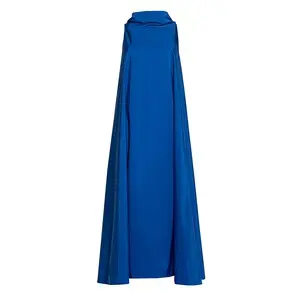 BIANCA POPP Bell Dress Long In Taffeta - Blue