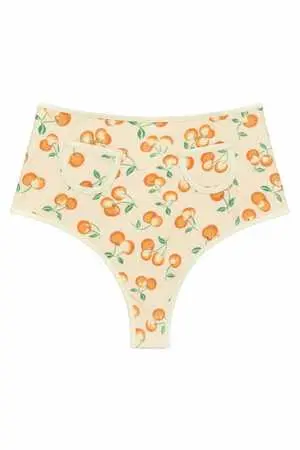 MONTCE Cherry Sherbet Polly Bikini Bottom - Red