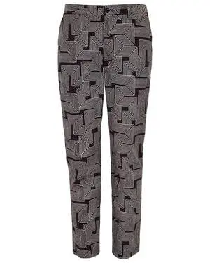 LORDS OF HARLECH Charles Inter Twine Tailored Pant - Black