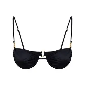 BIANCA RESORTWEAR Gala Bikini Top - Black
