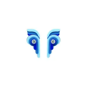 GISSA BICALHO Handmade Acrylic Earring Butterfly - Blue