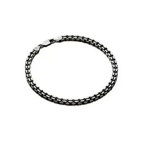 POSH TOTTY DESIGNS Sterling Box Chain Bracelet - Silver