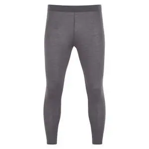 PAUL JAMES KNITWEAR Midweight Merino Activewear Athena Thermal Leggings Storm - Grey