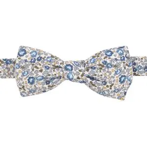 LE COLONEL Liberty Eloise Chardon Bow Tie - Blue