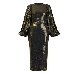 MEEM LABEL Willow Sequin Dress - Gold