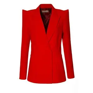 AGGI BY HALEWSKI Samantha True Blazer - Red