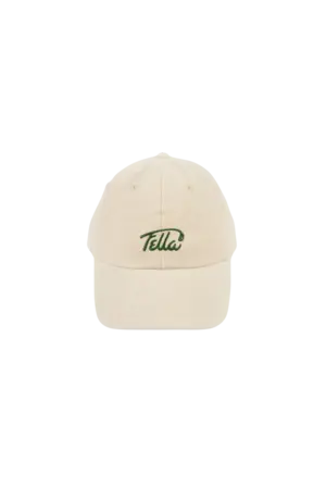 FELLA Neutrals / Ivory Logo Dad Cap - White
