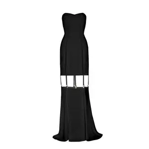 VESTIAIRE D'UN OISEAU LIBRE Suspender Dress - Black