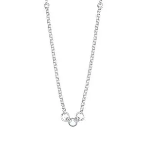 LILY CHARMED Sterling Trinity Charm Collector Necklace - Silver