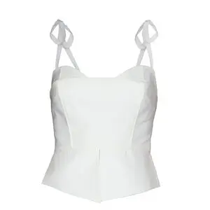 MA MULIER Pia Corset Bustier - White