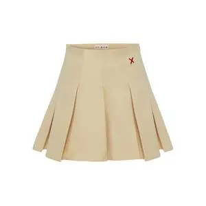 PCFG Neutrals Pleated Skirt Chino - Green