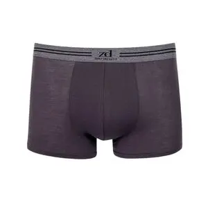 ZD ZERO DEFECTS Atenas Trunk Boxer Egyptian Cotton Comfort & Sophistication Color Anthracite - Grey