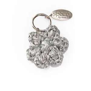 SPEIRA Bag Charm Flower Large - Silver