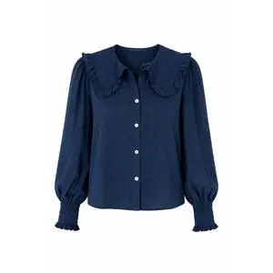 Mind Traveler Diana Navy Blouse - Blue
